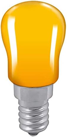 Compton Pygmy 15w Amber Coloured Lamp SES E14 Small Screw Cap Sign ...