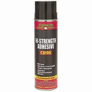 CROWN C8190 Hi-Strenght Adhesive 16Oz/11.3 Oz Net (Price is for 12 Can ...