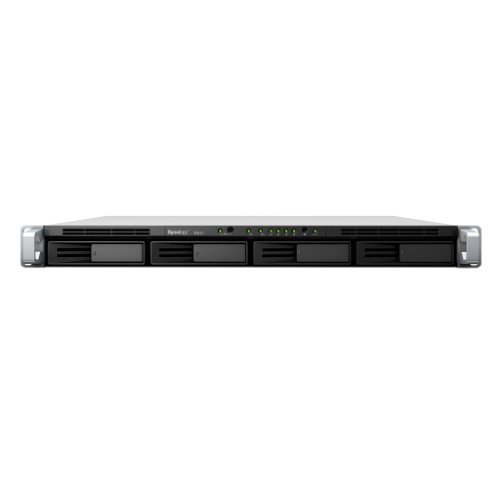 Synology RackStation 4-Bay (Diskless) 1U NAS Rackmount Network Attached ...