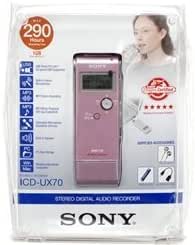 Sony ICD-UX70 Digital Voice Recorder - Pink: Amazon.de: Stationery ...