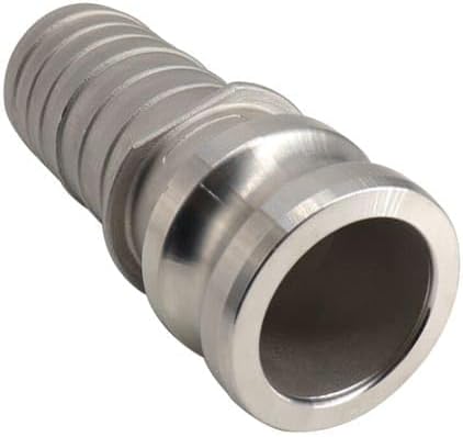 Amazon.com: 1'' Male Camlock to Male Hose Shank Adapter - Stainless ...