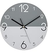 ACCSHINE Wall Clock Without Ticking Sound, Silent, Modern, 30 cm Quartz ...