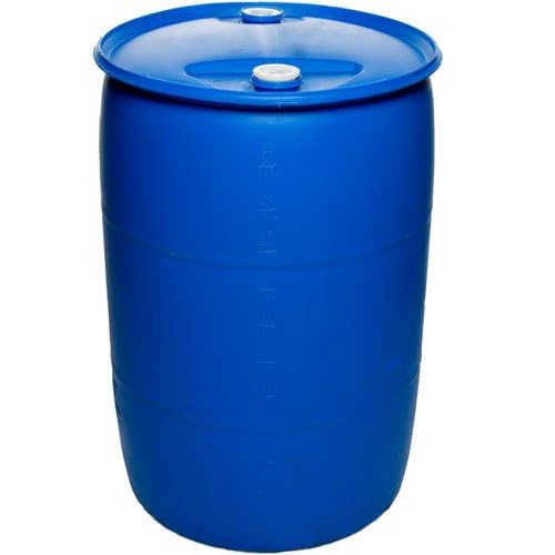 RGT Stores Plastic Water Barrel Storage Drum/Container, 220Liters (Dia ...