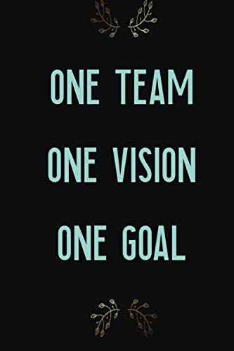 Amazon.com: One Team One Vision One Goal: Team Gifts for Employees ...