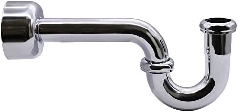 Westbrass A400-1-26 1-1/2" OD 17 Gauge P-Trap with High Box Flange ...