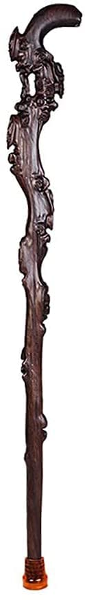 Buy Solid Wooden Walking Cane Wood Canes Cane, Elderly Crutches, Solid ...