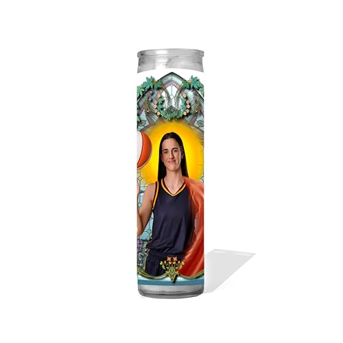 Amazon.com: Saint Caitlin Clark - Celebrity Prayer Candle : Unscented ...