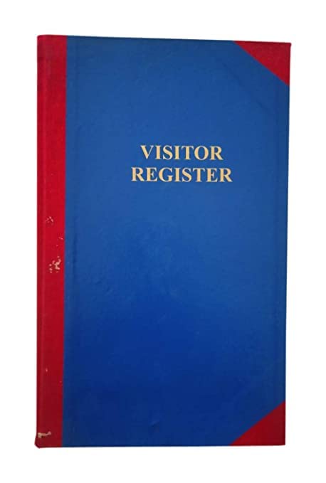 Craft Stationers Visitor Register for School-Offices for Keeping Record ...