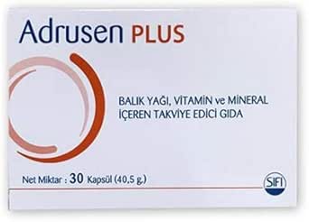 Sifi Adrusen Plus 30 Kapsül (40,5 Gr) : Amazon.com.tr: Sağlık ve Bakım