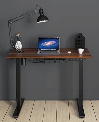 Snapklik.com : SHW Electric Height Adjustable Standing Desk