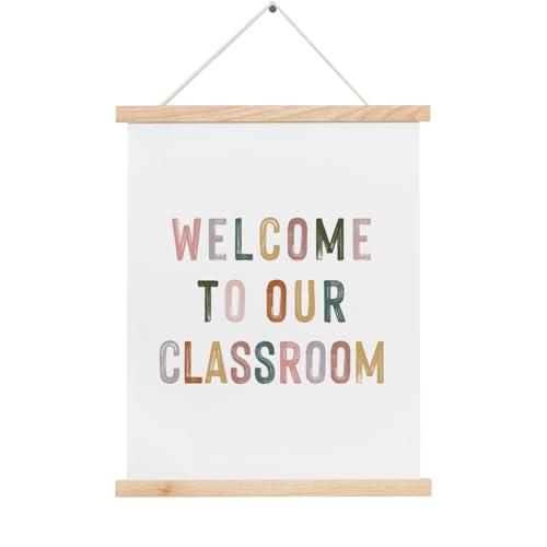Amazon.com: Welcome to Classroom Sign, Classroom Poster, Classroom ...