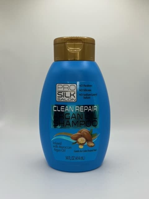 Amazon.com : Pro Silk Salon Shampoo, clean repair argan oil : Beauty ...
