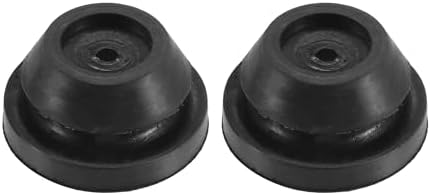 Amazon.com: X AUTOHAUX 2pcs Lower Rubber Cushion Bushing Radiator Mount ...
