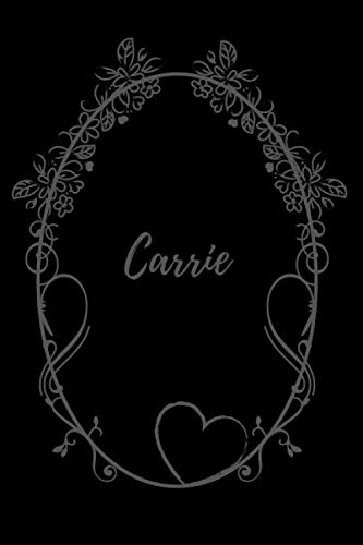 Carrie: Personalized Name Vintage Style Notebook/Diary/Journal For ...