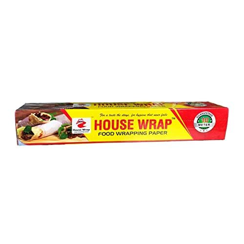 House Wrap Multipurpose Food Wrapping Paper Roll for Kitchen, 10 Meter ...