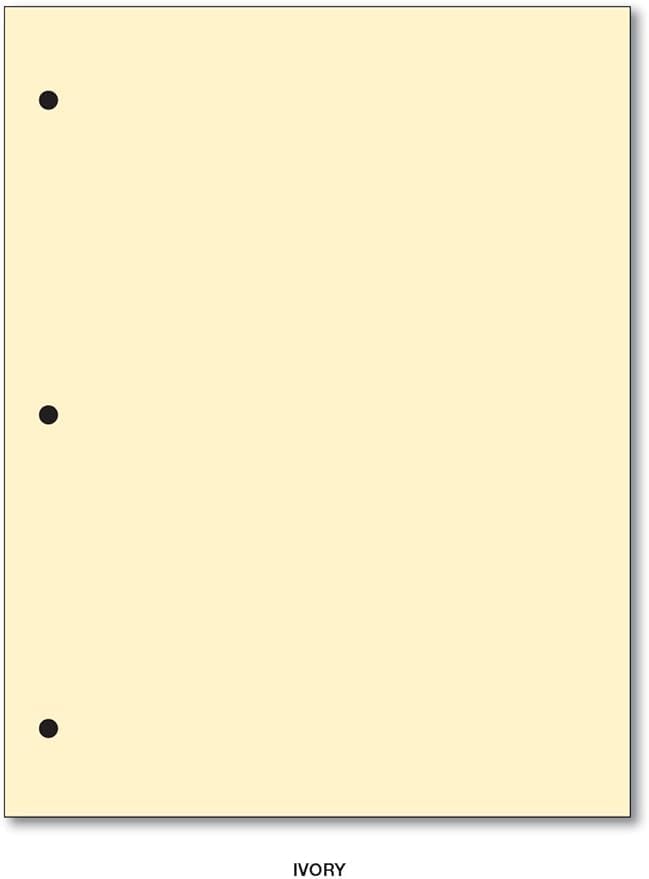 Amazon.com : Copy And Printing Color Paper, 20 Lb. 3 Hole Punch 500 ...