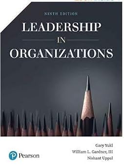 Buy Pearson Leadership in Organizations, 9/e Book Online at Low Prices ...