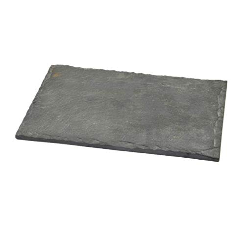Buy ORGANIC HOME 12" x 8" Natural Black Slate Platter, Rectangular ...