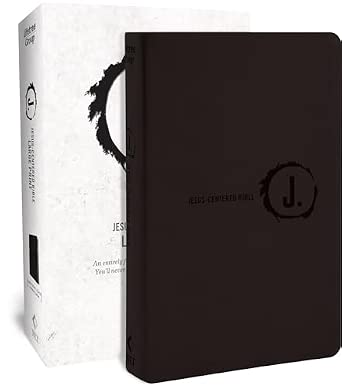 Jesus-Centered Bible Large Print NLT, Black: Group Publishing ...