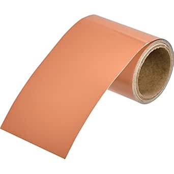 Amazon | トラスコ中山(TRUSCO) 配管識別テープ 薄い黄赤(2.5YR7/6)(電気関係)50MM幅X1M RAH-503S | アルミ・金属テープ | 産業・研究開発用品 通販