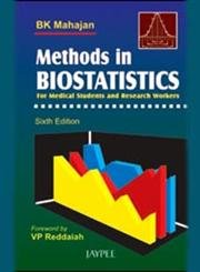 Amazon.com: Methods in Biostatistics: 9788171795208: Books