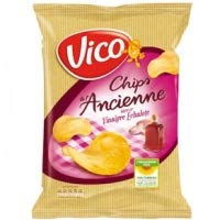 Amazon.com : Vico Chips Ancienne Saveur Vinaigre Echalote 125g ...