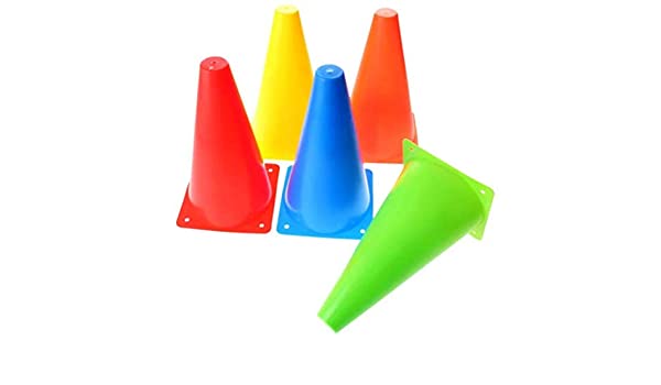 Buy SSP Plastic Football Marker Cone for Boundary Sports Exercise ...