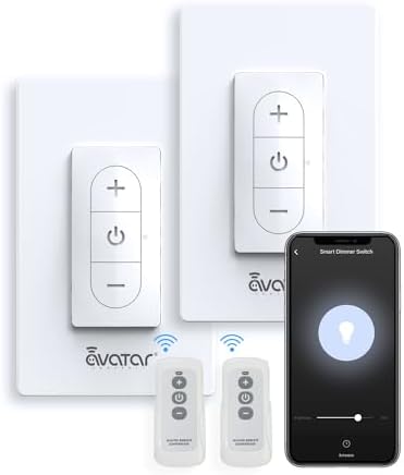 WiFi Light Switch Smart Switch 2 Gang Touch Wall Switch - Compatible ...