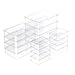 Amazon.com: Oarolloy 16pcs Small Plastic Boxes with Lids Clear Storage ...