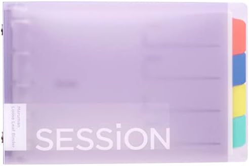 Amazon.com : Maruman FM310-30 Loose Leaf Binder Session Mini Size, 5 ...