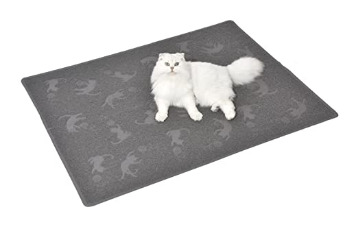 Fresh Step Jumbo Litter Mat 47 x 35 Litter Trapper Mat | Cat Litter Mat ...