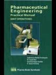 Buy Pharmaceutical Engineering: Practical Manual Unit Operations Book ...