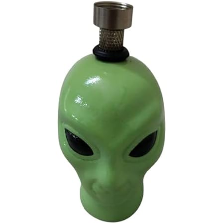Buy Metier 5 Inch Alien Ceramic Small Handy Bong, Smoking Pipe Online ...