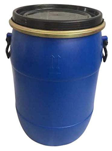 OM CONTAINERS Plastic Storage Container with Lock Ring Handle and Lid ...