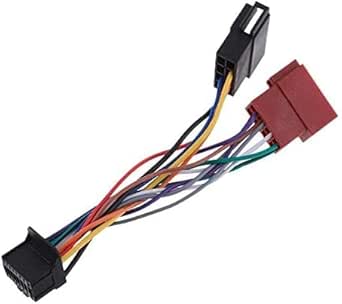 Amazon.com: 16 Pin 24 x 11 mm Wire Connector Harness ISO Wiring Adapter ...