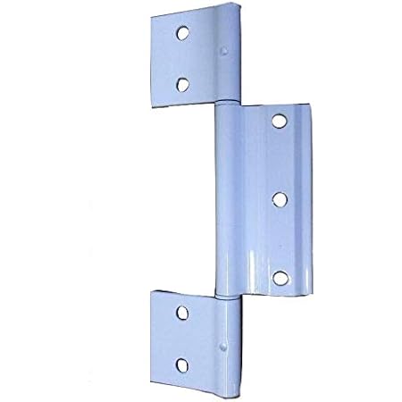 Extruded Door Hinge for Screen/Storm Door (White) (1 Pair = 2 Hinges ...