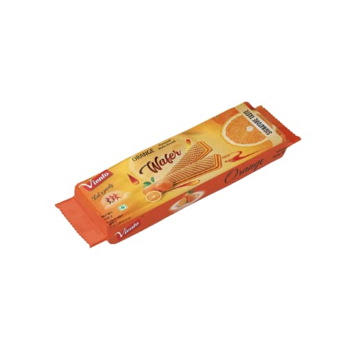 Viento Waffy Biscuits 150gm (Orange)Crunchier and Creamier wafer ...