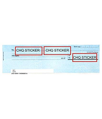 STYPRO Cheque Security Sticker (500 PCS ) (4) : Amazon.in: Office Products
