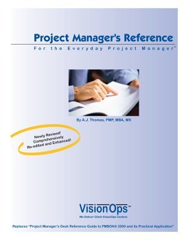 Amazon.com: Project Manager's Reference for the Everyday Project ...