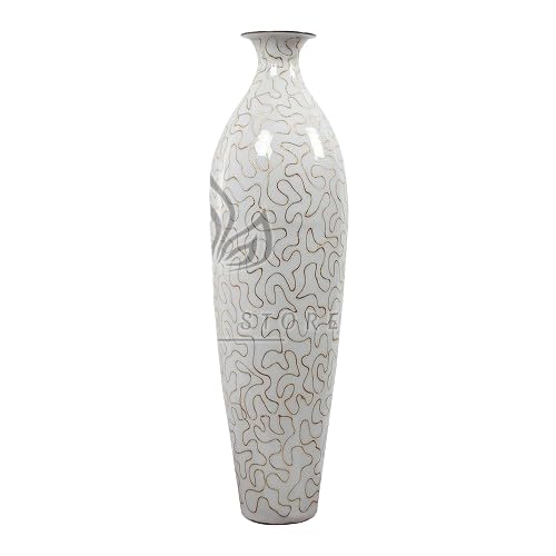 Buy SPARKLE STORE 24 inches Metal Flower Vase for Home Decor Office ...