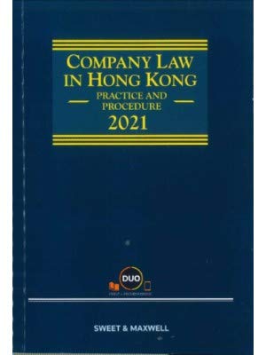 Company Law in Hong Kong: Practice and Procedure 2021 (Hardcopy + e ...