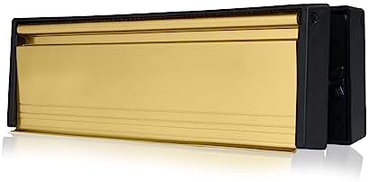 Internal Letter Box Draught Excluder Cover With Brushes & Flap - White ...
