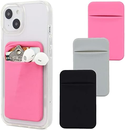 Amazon.com: OBVIS Cell Phone Pocket Self Adhesive Card Holder Stick On ...