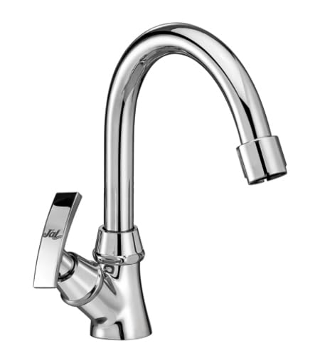 JAL Torsa Pillar Tap ‘Swivel’ with (U-spout) & Foam Flow 15mm Faucet ...