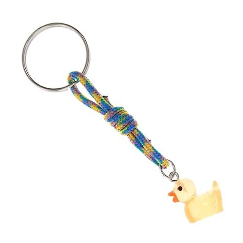 Amazon.com: Rubber Duck Programming, Funny Programming Gift. Yellow Rubber Duckie Keychain ...