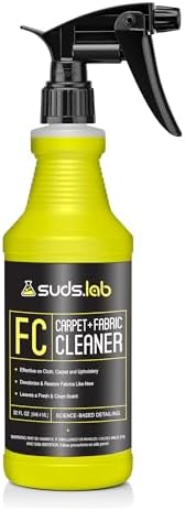Amazon.com: Suds Lab FC Carpet & Fabric Cleaner Interior Upholstery ...