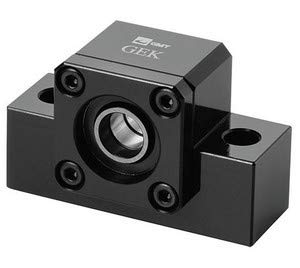 Housed Bearing Unit GEK15-SLB-J-SR10 15mm black coating : Amazon.co.uk ...