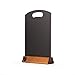 Chalkboards UK Handheld Table Top Blackboard with Plinth, Wood, Black ...