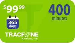Amazon.com: Tracfone 1 Year of Service and 400 Minutes : Office Products