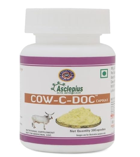 Buy AWL Cow C Doc Capsule Ayurvedic Digestive Health Supplement Pack of ...